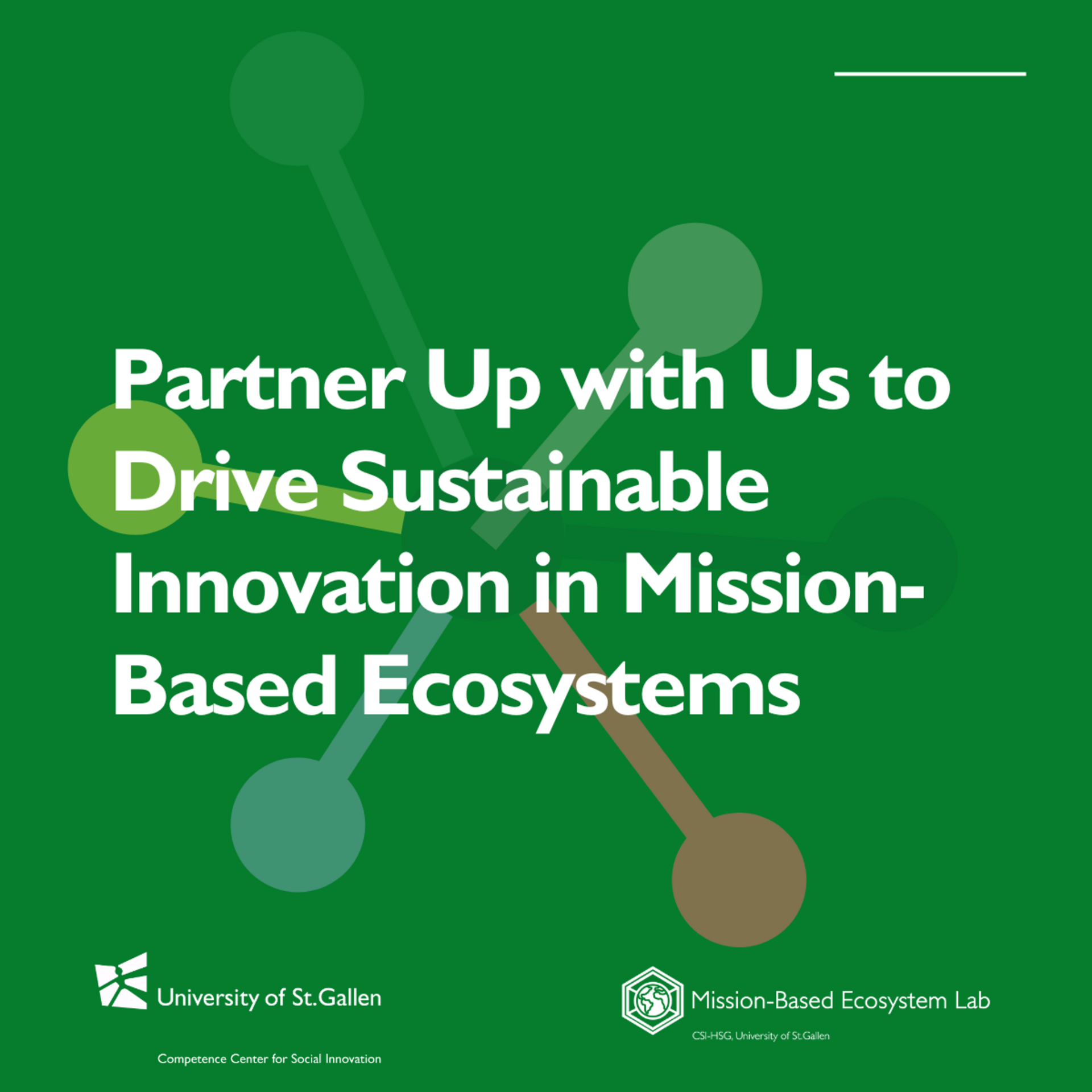 Join the Mission-Based Ecosystem Lab – Drive Sustainable Innovation ...